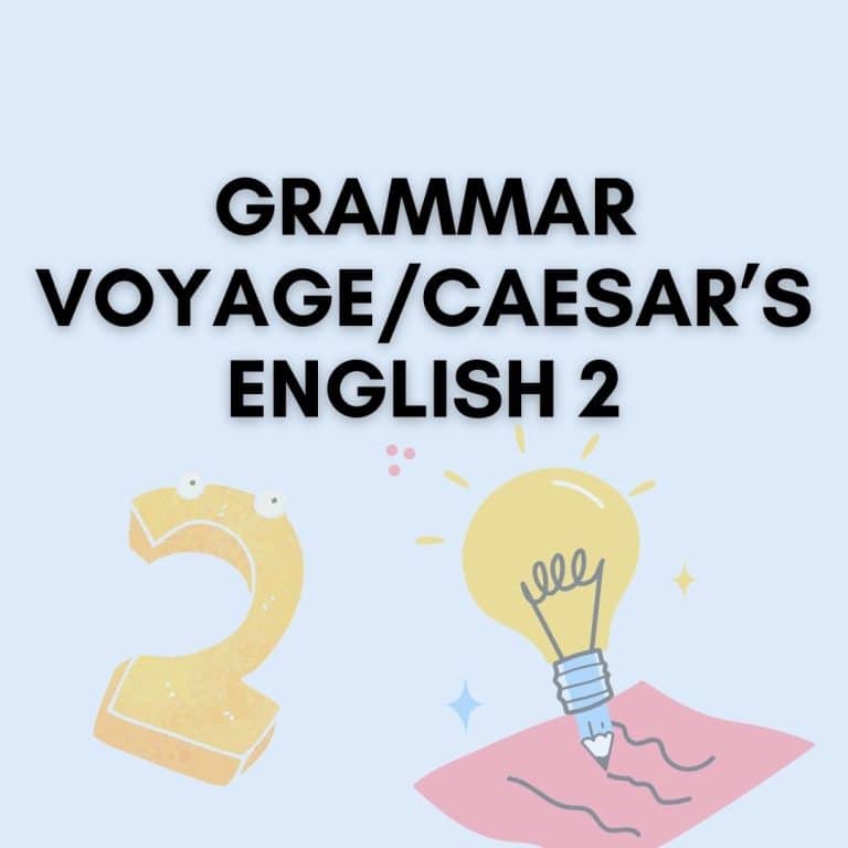Grammar Voyage/Caesar’s English II - Online G3